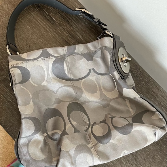 Coach | Bags | Coach Gray Tote | Poshmark